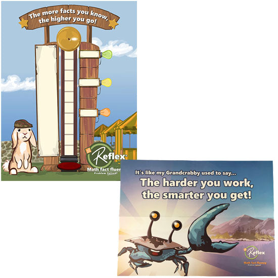 Poster Pack, Dwight & Crabby – ExploreLearning