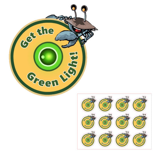 Reflex Get The Green Light Sticker Sheet – ExploreLearning